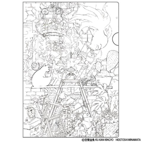 【空間想庫】A4クリアファイル バランス / vvstore