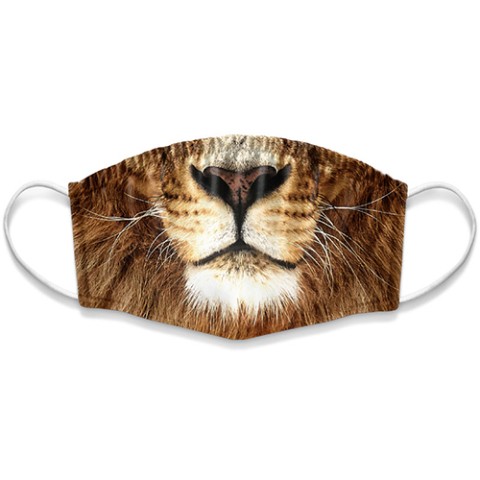 アニマルフェイスマスク ライオン【Faux Real】 / vvstore