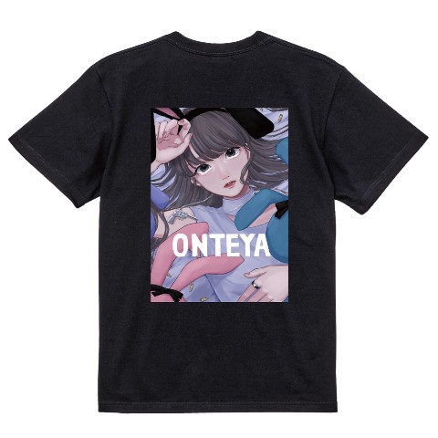 【おにてゃ】Tシャツ（黒）XLサイズ / vvstore