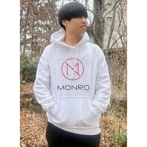 【モンロー】えなロゴ パーカー BK M / vvstore