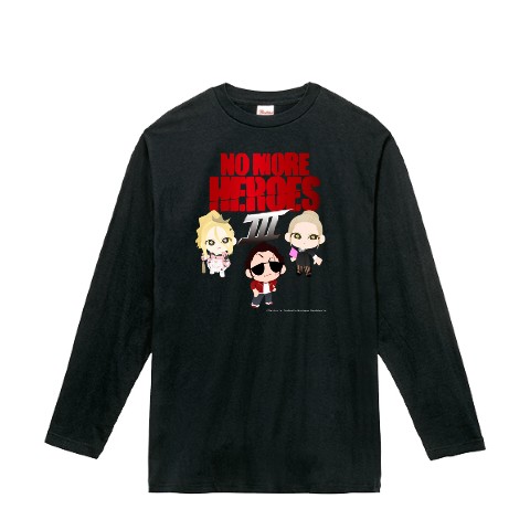 【NO MORE HEROES】ロングスリーブTシャツ（Lサイズ） / vvstore