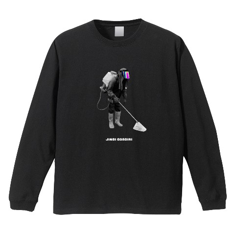 【小田桐仁義】ロンT BK（XLサイズ） / vvstore