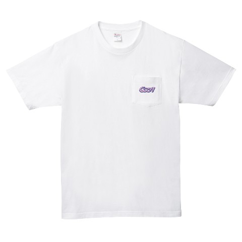 【Ako】ポケットTシャツ ホワイト（S) / vvstore