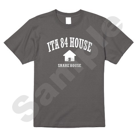 【板橋ハウス 第二弾】Tシャツ チャコール L / vvstore