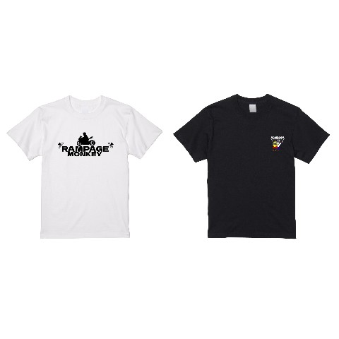 【RAMPAGE MONKEY】Tシャツ BK（Mサイズ） / vvstore