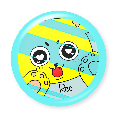 【うるはなファミリー】缶バッジ（LBL） / vvstore