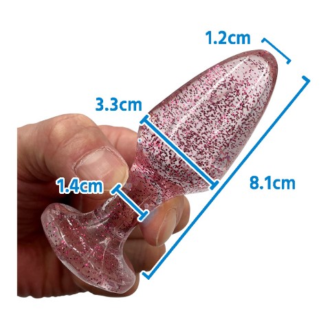 【アナルプラグ】ラメ入りア ルプラグ(M) / vvstore