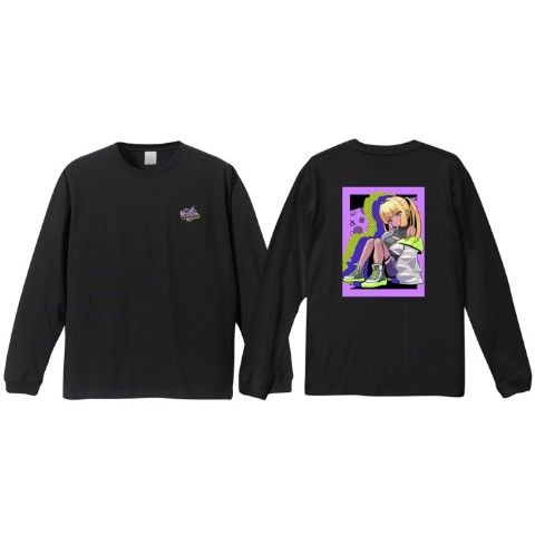 【沢城懐】ロンT BK（Mサイズ） / vvstore