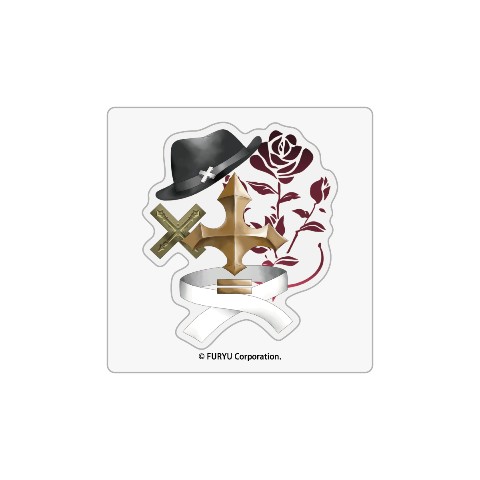 【Caligula Overdose】ダイカットクリアステッカー Lucid / vvstore