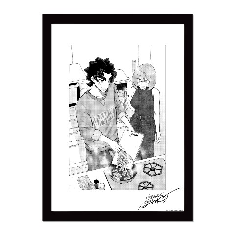 【冷めないふたりのひとりご飯】複製原画（A3) / vvstore