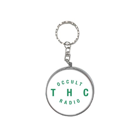 【THCオカルトラジオ】ピルケース キーホルダー付き THC / vvstore