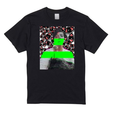 【飯島レンジ】Tシャツ BK 夢（Lサイズ） / vvstore