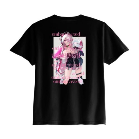 【AKiEDA】両面プリントTシャツ BK（Mサイズ） / vvstore