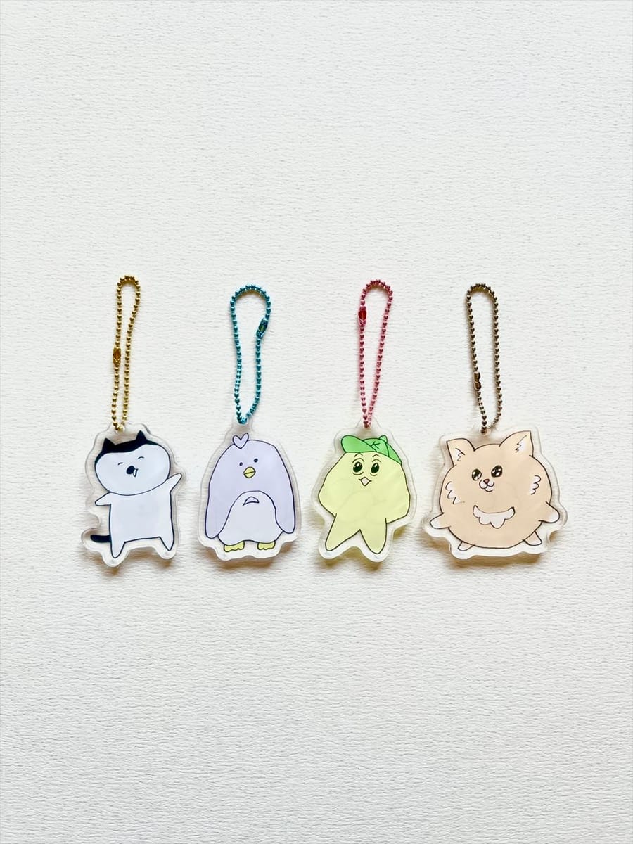 【おかみんぐ】こちょアクリルキーホルダー / vvstore