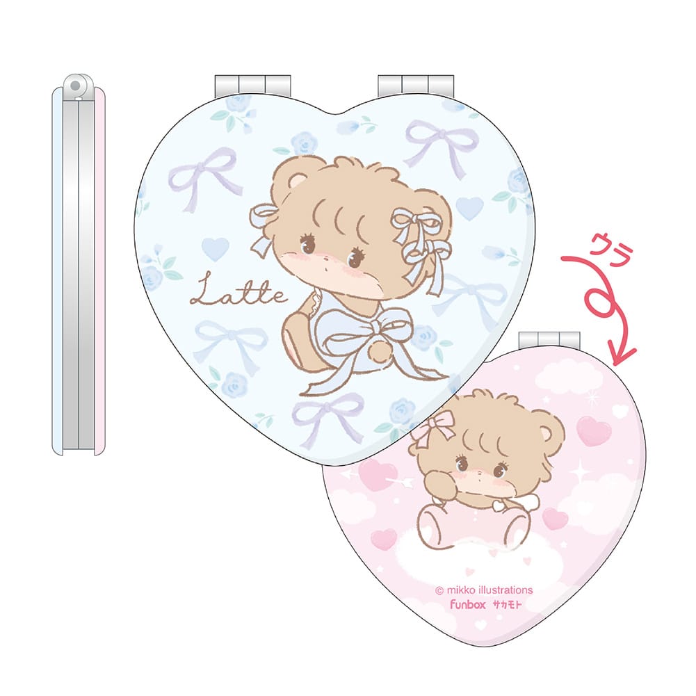 【mikko】ハートミラー ラテ / vvstore