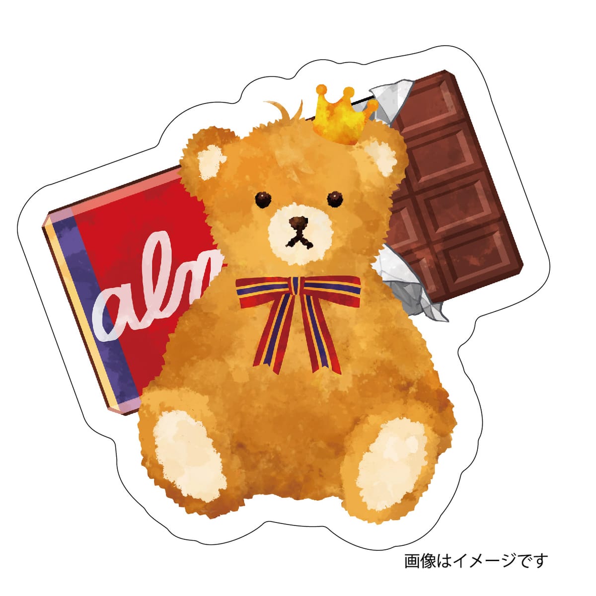 【中野あるま 第4弾】フレークステッカー / vvstore