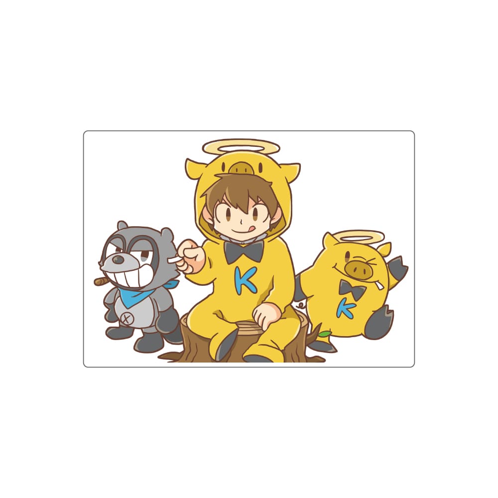 【金豚きょー 第4弾】トレーディングステッカー / vvstore