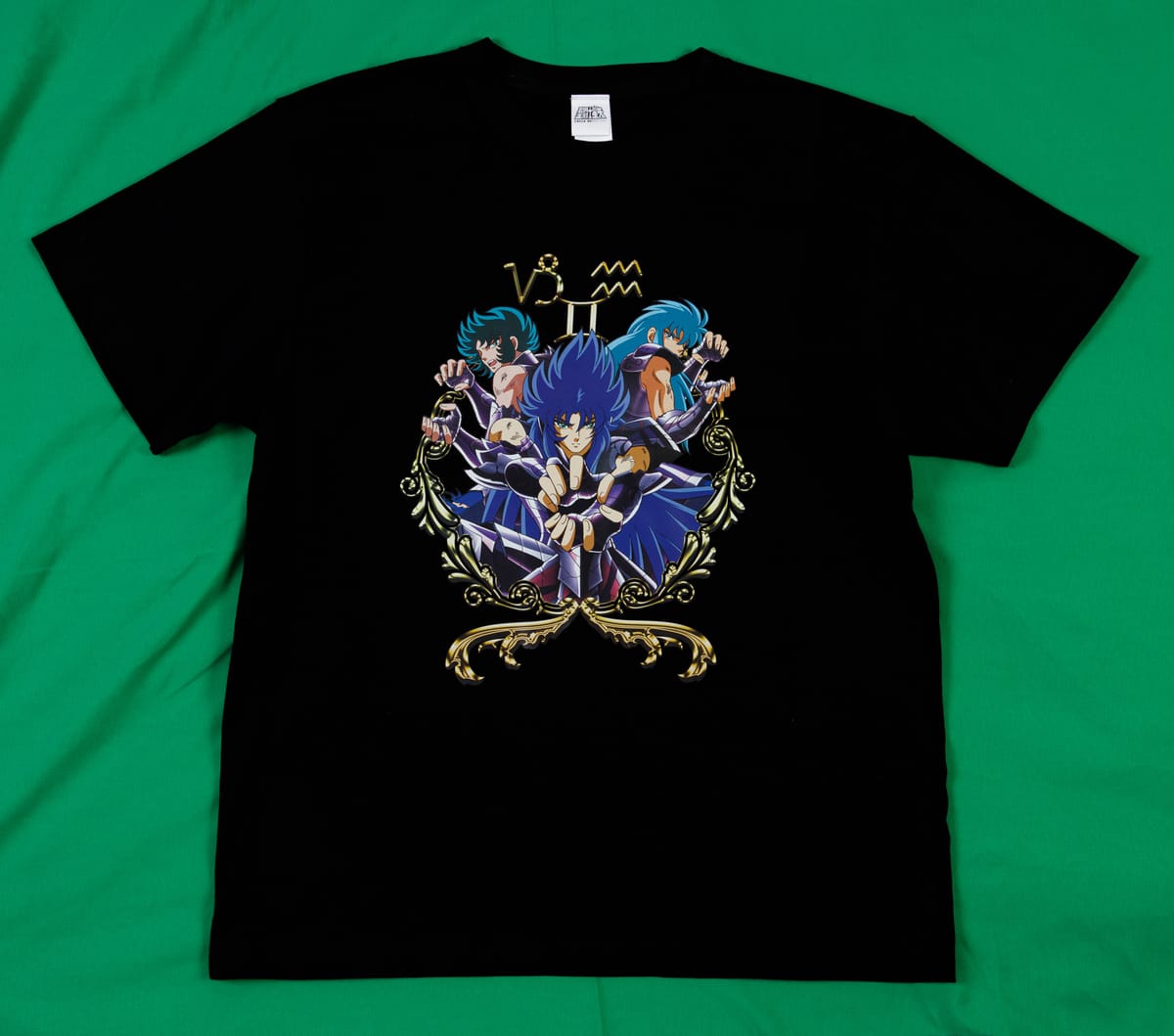 【聖闘士星矢】ｱﾃﾅｴｸｽｸﾗﾒｰｼｮﾝ(ｻｶﾞ･ｼｭﾗ･ｶﾐｭ)/BLK/L / vvstore