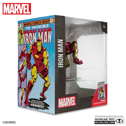 【MARVEL】『マーベル・コミック』1/10スケール「シーン・フィギュア」#003 アイアンマン / vvstore