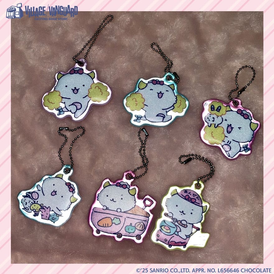 【がおぱわるぅ】リフレクターキーホルダー≪セット≫（全6種） / vvstore