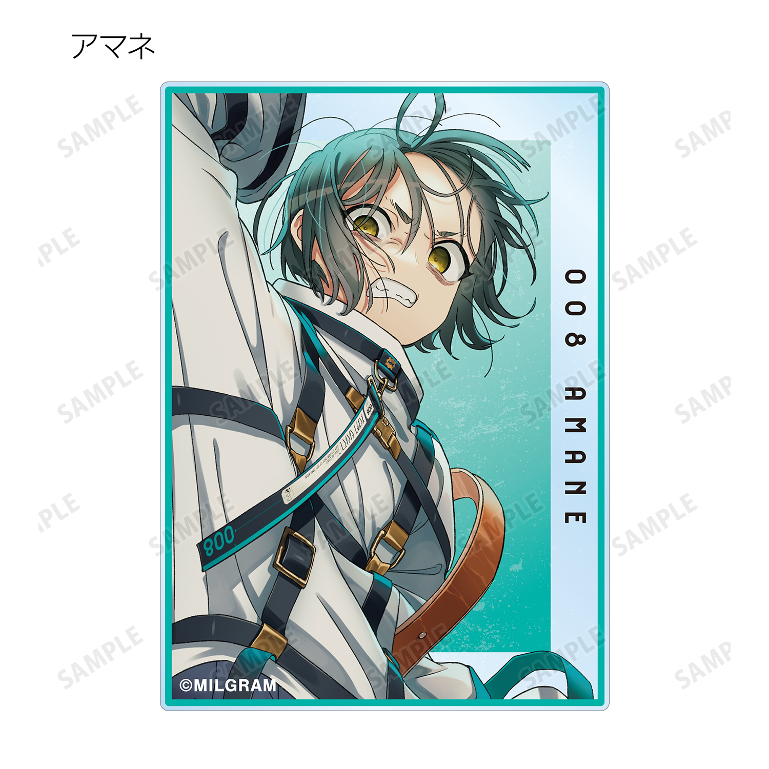 【MILGRAM -ミルグラム-】第二審ジャケットver. トレーディングアクリルカード(単位/BOX)(10個入) / vvstore