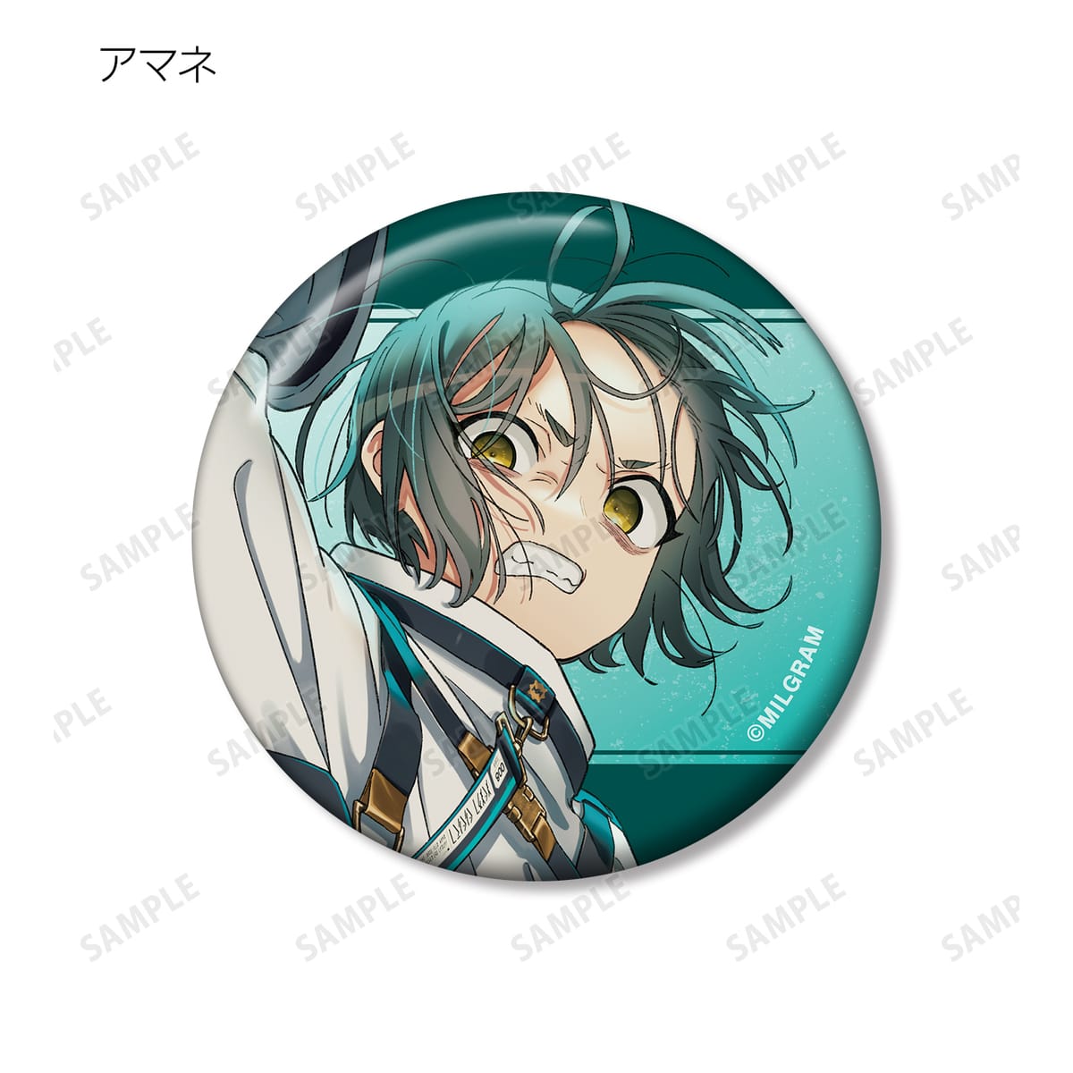 【MILGRAM -ミルグラム-】第二審ジャケットver. トレーディング缶バッジ(単位/BOX)(10個入) / vvstore