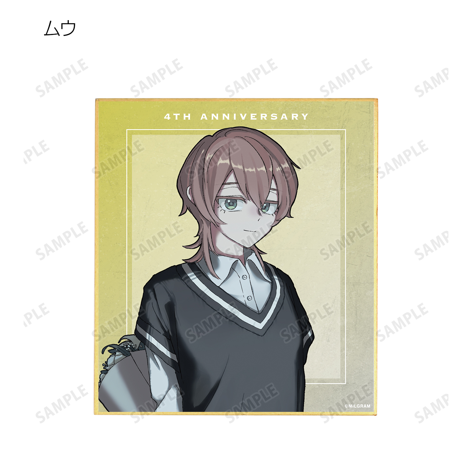 【MILGRAM -ミルグラム-】描き下ろし 4th Anniversary ver. トレーディングミニ色紙(単位/単品)(全11種) / vvstore