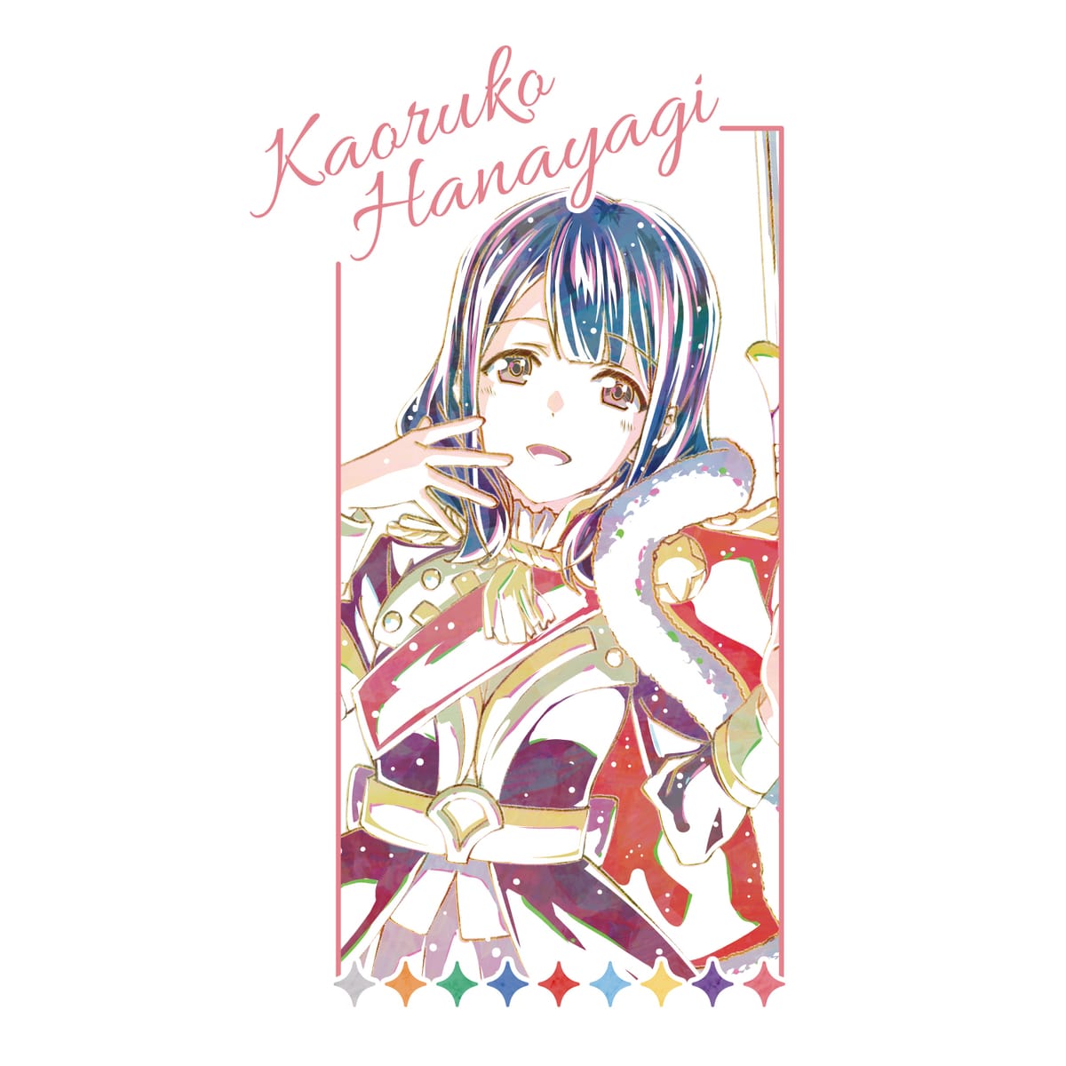 【少女☆歌劇 レヴュースタァライト】Ani-Art Tシャツ（花柳香子）レディース(サイズ/L) / vvstore