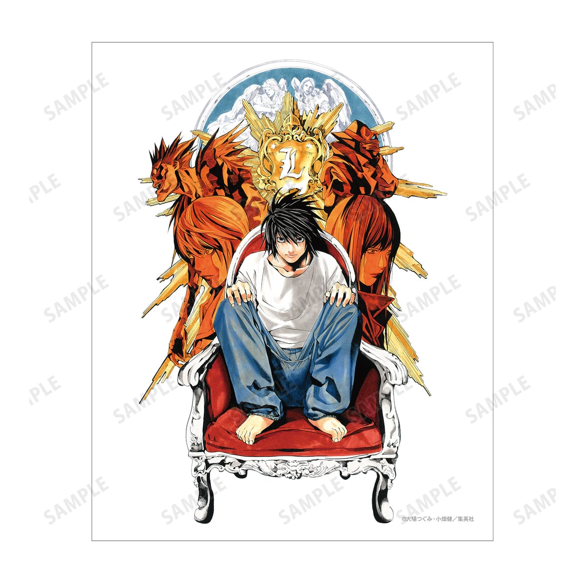 【DEATH NOTE】L キャンバスボード / vvstore