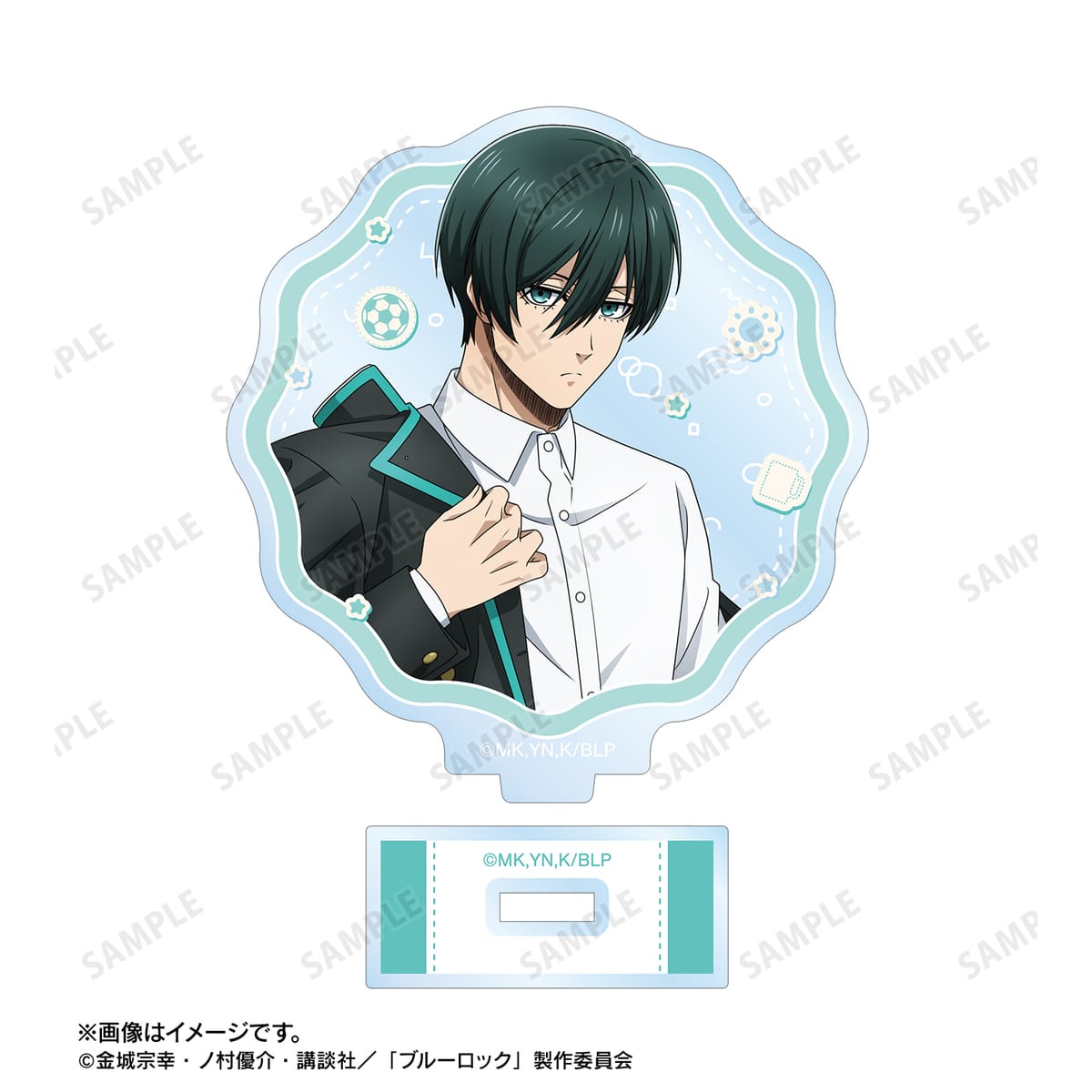 【ブルーロック】描き下ろし 糸師 凛 モーニングルーティンver. アクリルスタンド / vvstore