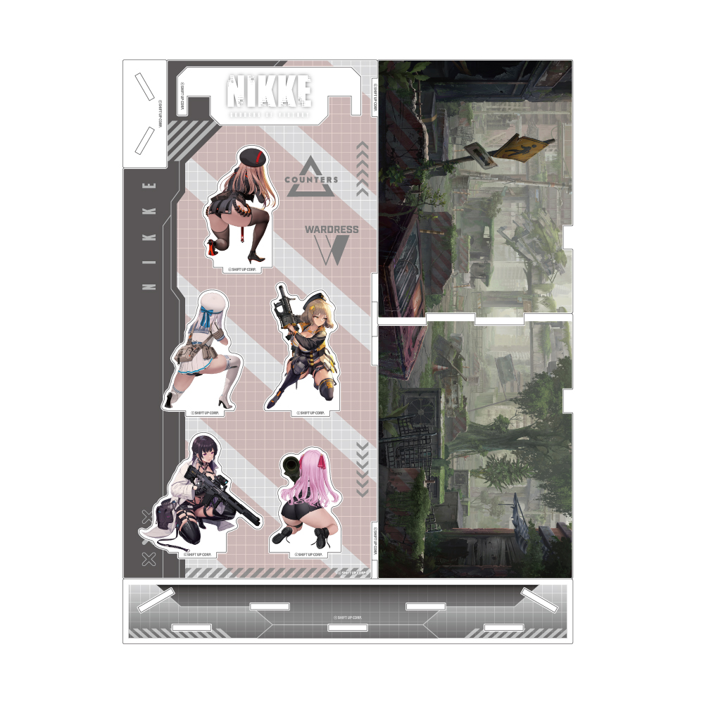 【NIKKE】ジオラマアクリル 部隊01 / vvstore
