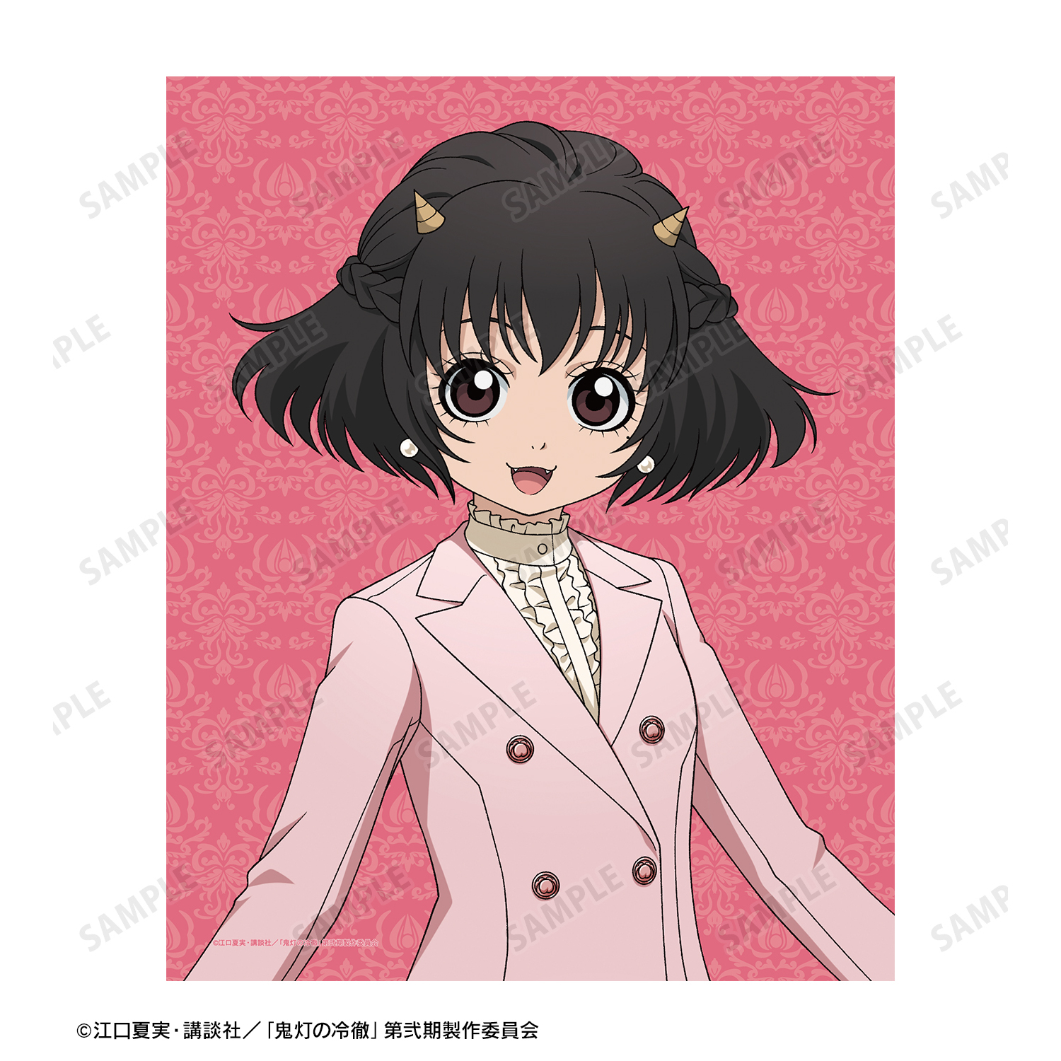 【鬼灯の冷徹】描き下ろし ピーチ・マキ スーツver. キャンバスボード / vvstore