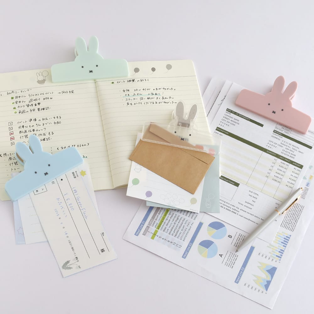 【ミッフィー】フェイスクリップ（clear） / vvstore