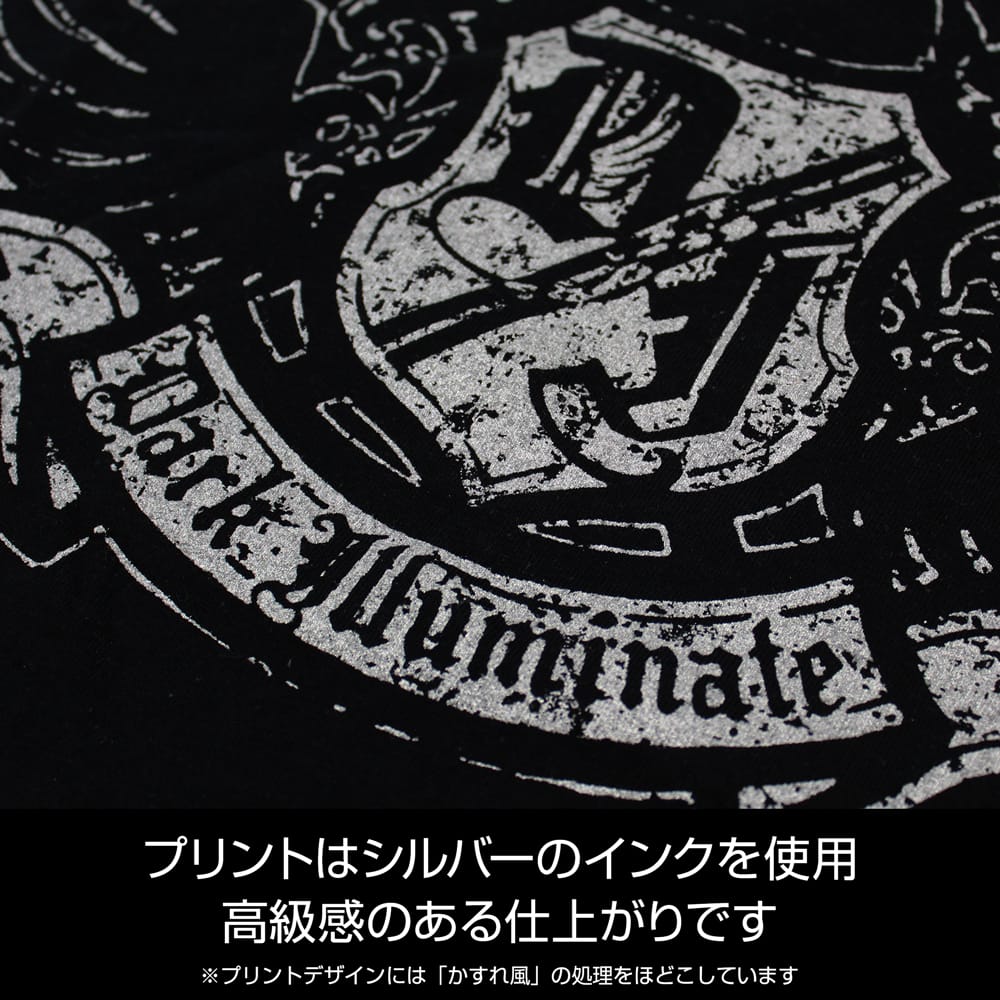 【アイドルマスター シンデレラガールズ】Dark Illuminateロゴ Tシャツ/BLACK-XL / vvstore