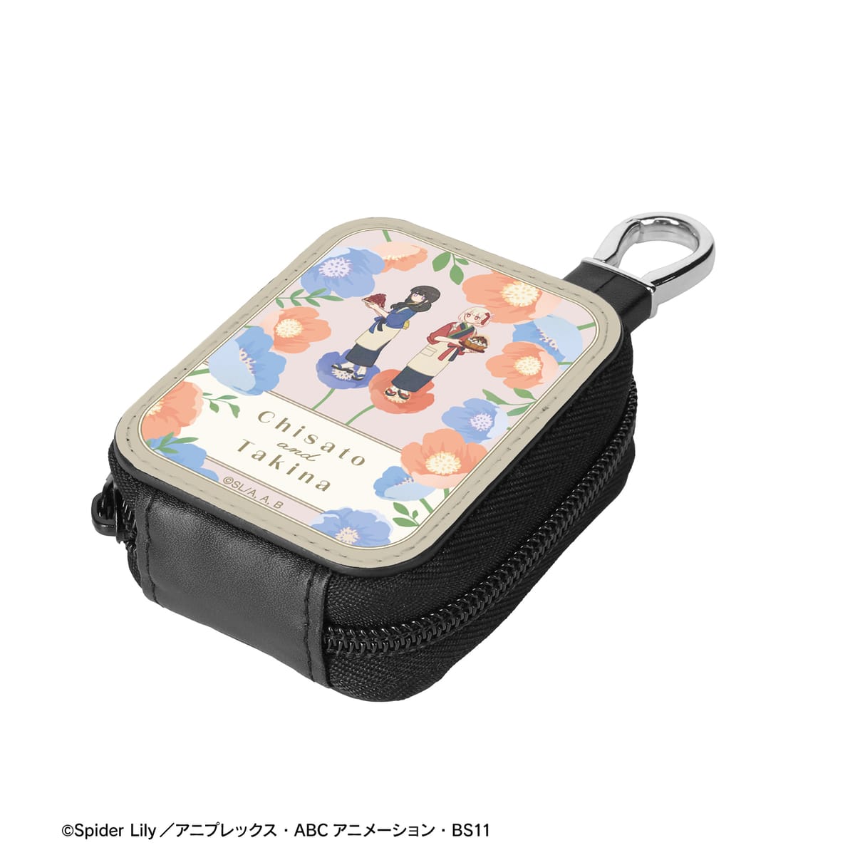 【リコリス・リコイル】錦木千束&井ノ上たきな Botania 合皮レザーミニポーチ ver.D / vvstore