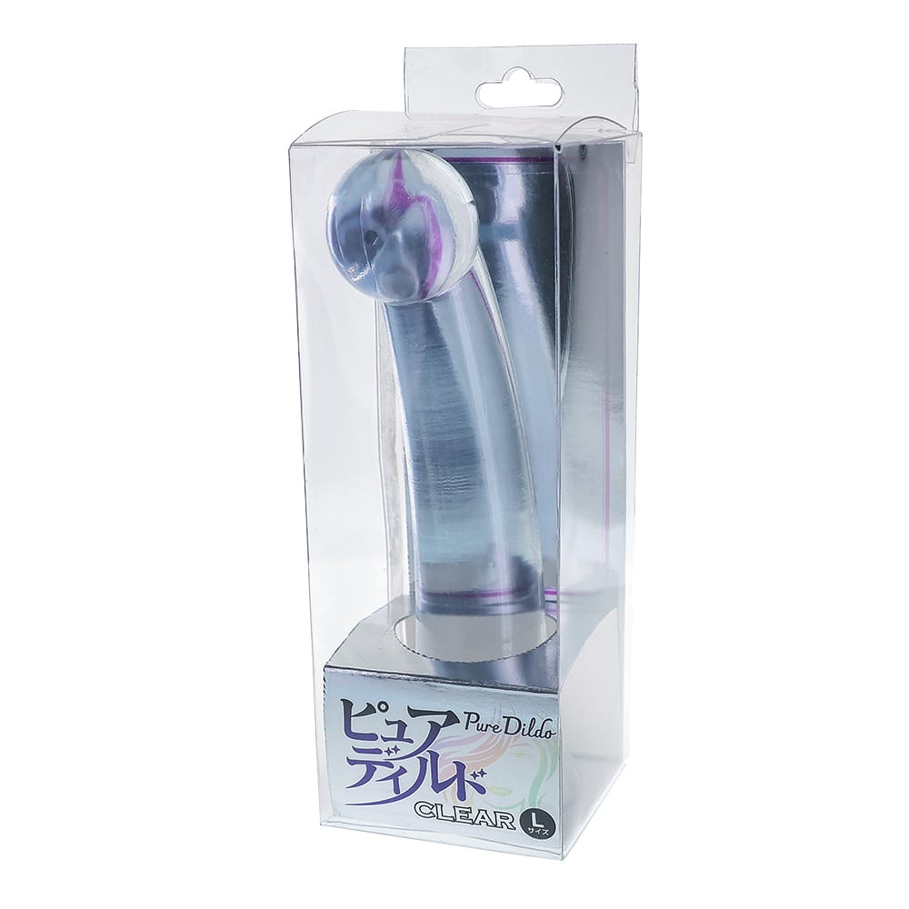 【ディルド】ピュアディルド クリア L / vvstore