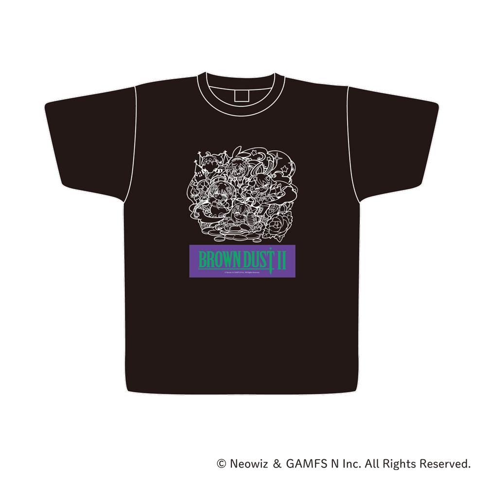 【ブラウンダスト2＜第2弾＞】 Tシャツ BK M / vvstore