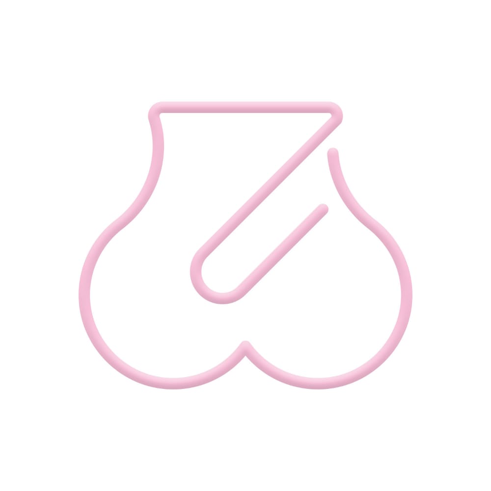 凸凹堂 ちょいエロクリップ おしり(9072) / vvstore