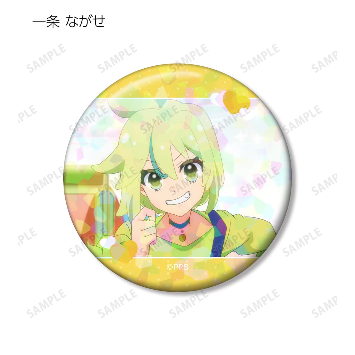 【プリンセッション・オーケストラ】プリンセス・ミーティア&一条 ながせ 場面写ホログラム缶バッジ2個セット / vvstore