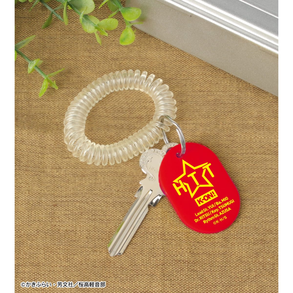 【けいおん！】放課後ティータイム ロッカーキー風アクリルキーホルダー / vvstore