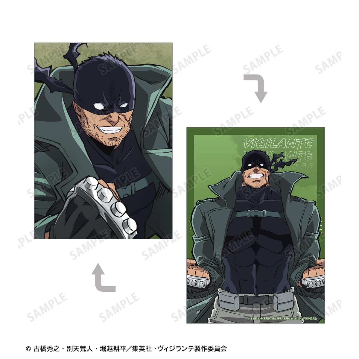 【ヴィジランテ -僕のヒーローアカデミア ILLEGALS-】ナックルダスター 硬質カードケース＆ビジュアルカードセット / vvstore