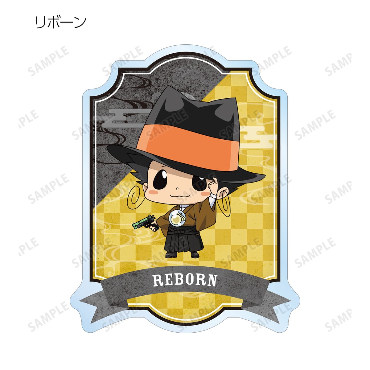 【家庭教師ヒットマンREBORN!】描き下ろし 和洋折衷ver. トレーディングアクリルバッジ(単位/BOX)(10個入) / vvstore