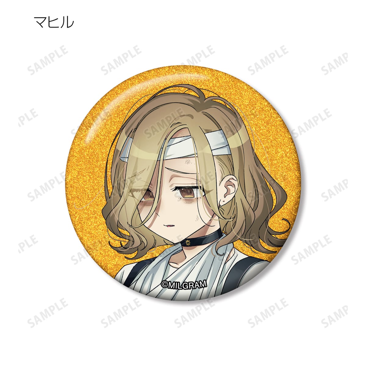 【MILGRAM -ミルグラム-】トレーディンググリッター缶バッジ vol.2(単位/単品)(全11種) / vvstore