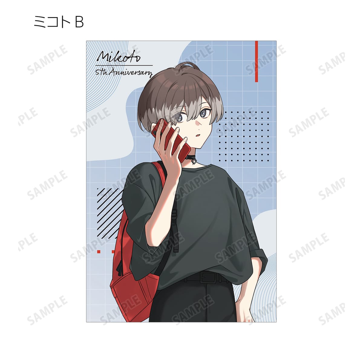 【MILGRAM -ミルグラム-】描き下ろし 5th Anniversary ver. トレーディングポストカード(単位/単品)(全23種) / vvstore