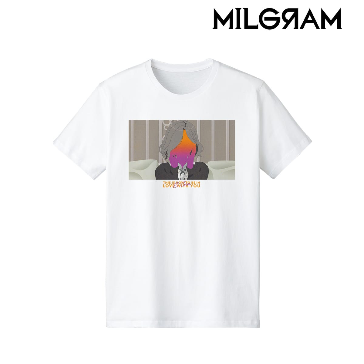 【MILGRAM -ミルグラム-】MV Tシャツ Cover ver.『愛なんですよ』メンズ(サイズ/S) / vvstore