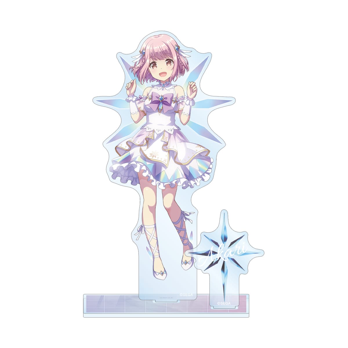 【オンゲキ bright MEMORY】星咲 あかり 4thビジュアル パーツ付きBIGアクリルスタンド / vvstore