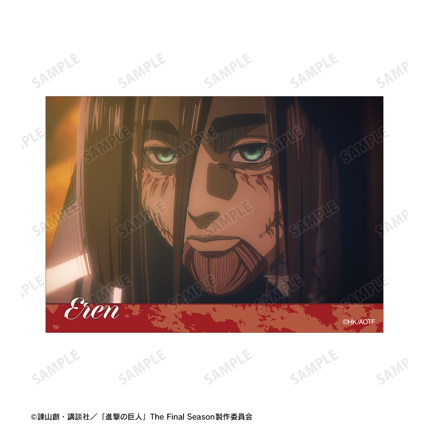 【進撃の巨人】エレン 場面写ブロマイド3枚セット vol.2 / vvstore