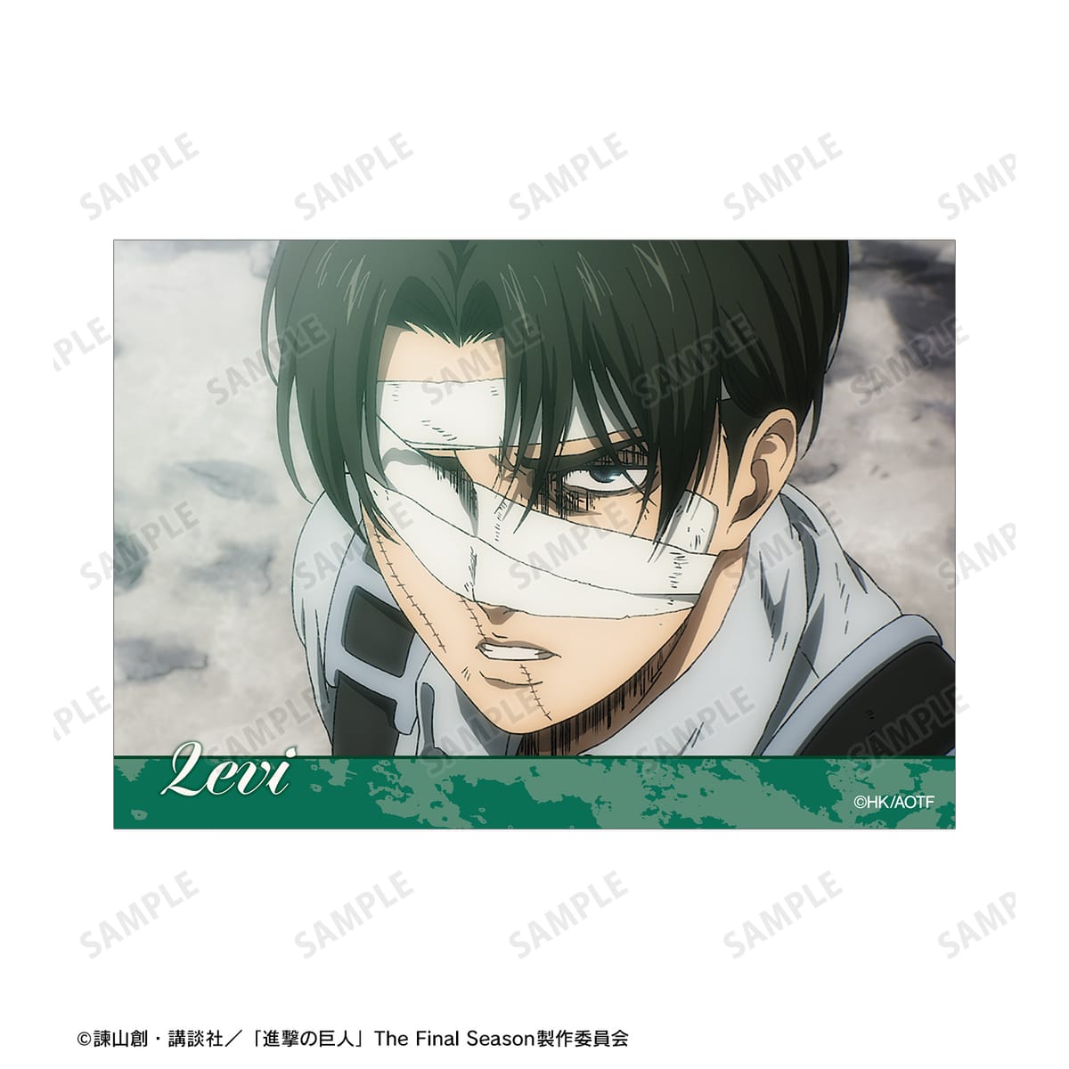 【進撃の巨人】リヴァイ 場面写ブロマイド3枚セット vol.2 / vvstore