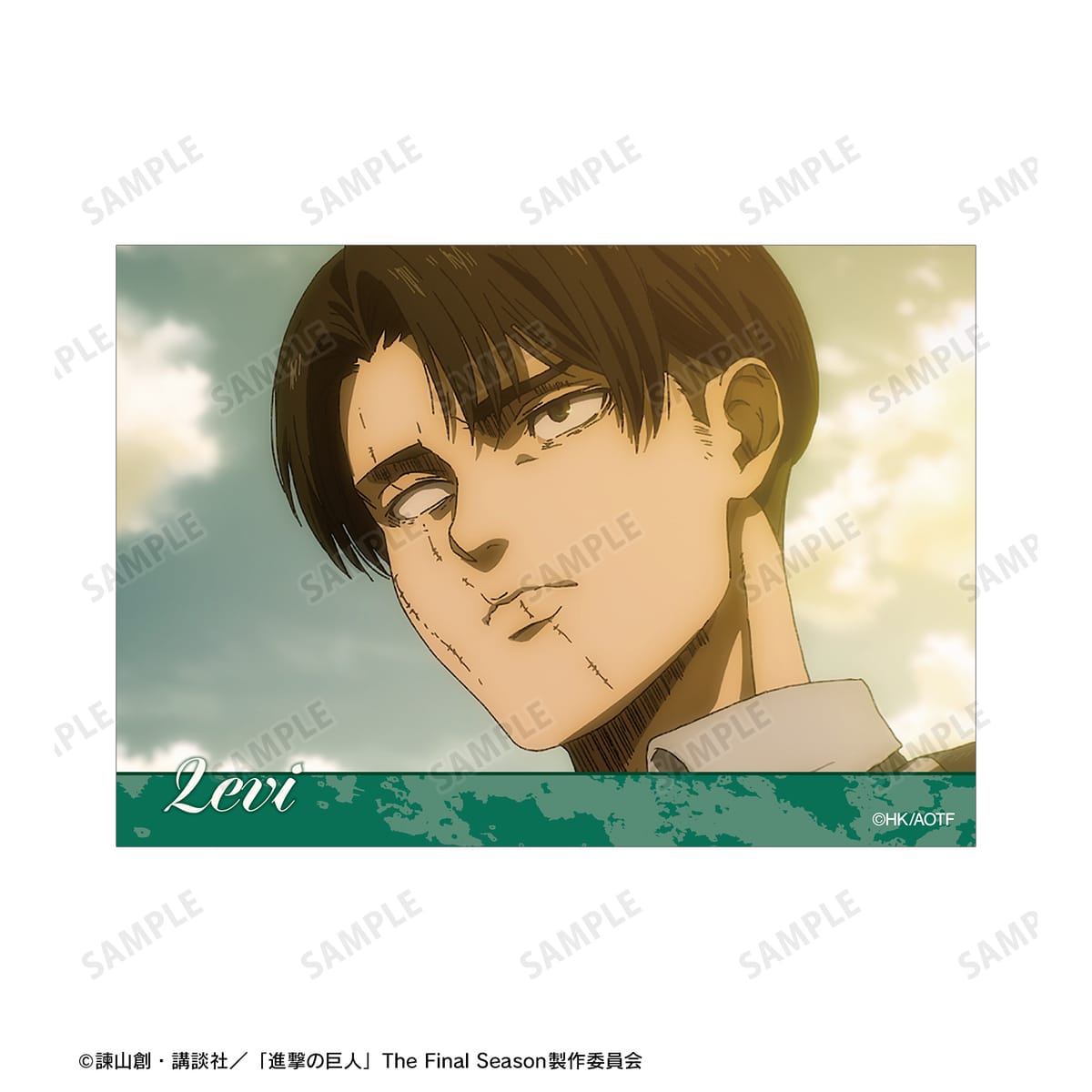 【進撃の巨人】リヴァイ 場面写ブロマイド3枚セット vol.2 / vvstore