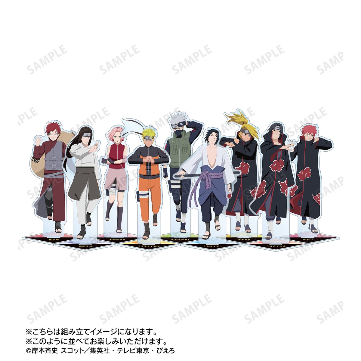 【NARUTO-ナルト- 疾風伝】描き下ろし 日向ネジ 戦闘前ver. BIGアクリルスタンド / vvstore